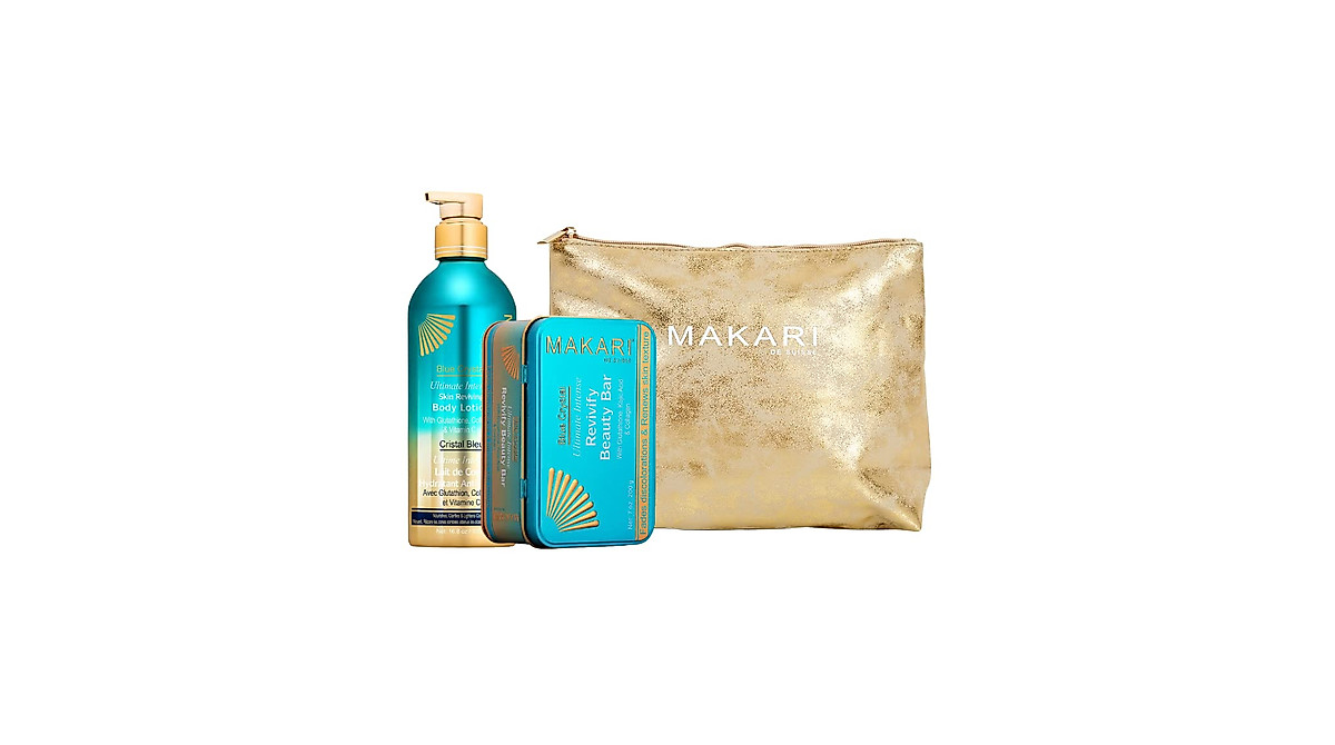 MAKARI Blue Crystal Gift Set - Brightening Skin Care