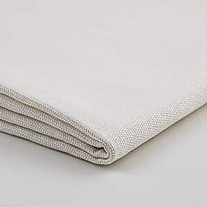 Vepping Lude Multi Colored Armchair Replacement Cover, Fits IKEA Poäng Armchair, Cushion not Included (Footstool Design 1, Cotton - White)