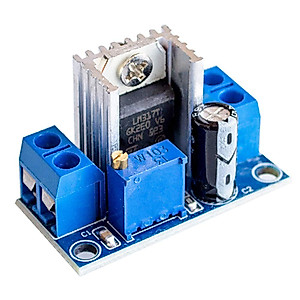 Onyehn 10pcs LM317 Adjustable Voltage Regulator Power Supply DC-DC Step-Down DC Converter Circuit Board Adjustable Linear Regulator 10 Pack