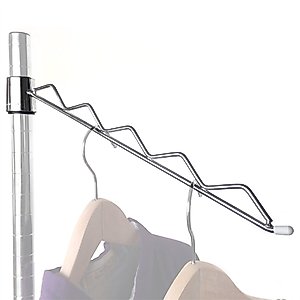 Shelving Inc. Sloped Hanger Rail for Wire Shelving