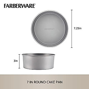 Farberware Specialty Bakeware Nonstick Baking Set for Pressure Cooker or in The Oven, 4 Piece, Gray