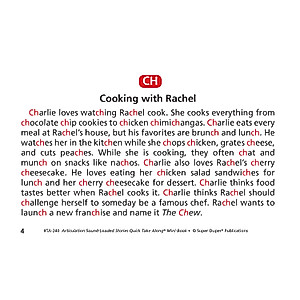 Super Duper Publications | Articulation Sound-Loaded Stories Quick Take Along® Mini-Book | Educational Resource for Children