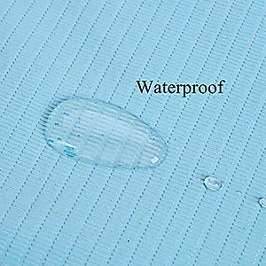 Disposable Dental Bibs Sheets Cloths, 125pcs 13 X 18 inches Tattoo Table Covers Clean Pad,Underpad Hygiene Personal Tattoo Bib Waterproof Tattoo Table loth Tattoo Supply Sheet  (blue)