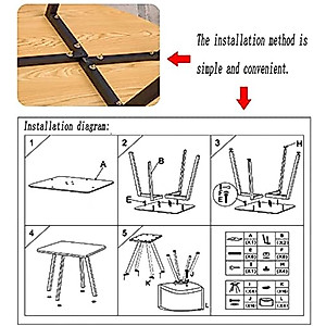 Office Business Hotel Lobby Dining Table Set, Business Coffee Table Office Table and Chair Set, Conference Table and Chair Set Hotel Reception Room Basketball Court Entertainment Leisure Games Tea Sho