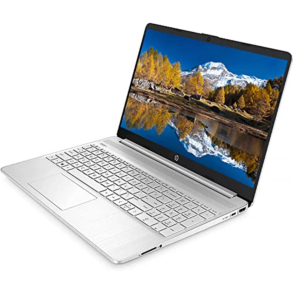 HP 2022 15'' HD IPS Laptop, Windows 11, Intel Pentium 4-Core Processor Up to 3.0GHz, 8GB RAM, 256GB SSD, HDMI, Super-Fast 6th Gen WiFi, Dale Silver (Renewed)