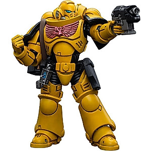 JOYTOY 1/18 Warhammer 40,000 4inch Action Figure Imperial Fists Intercessors Collection Model
