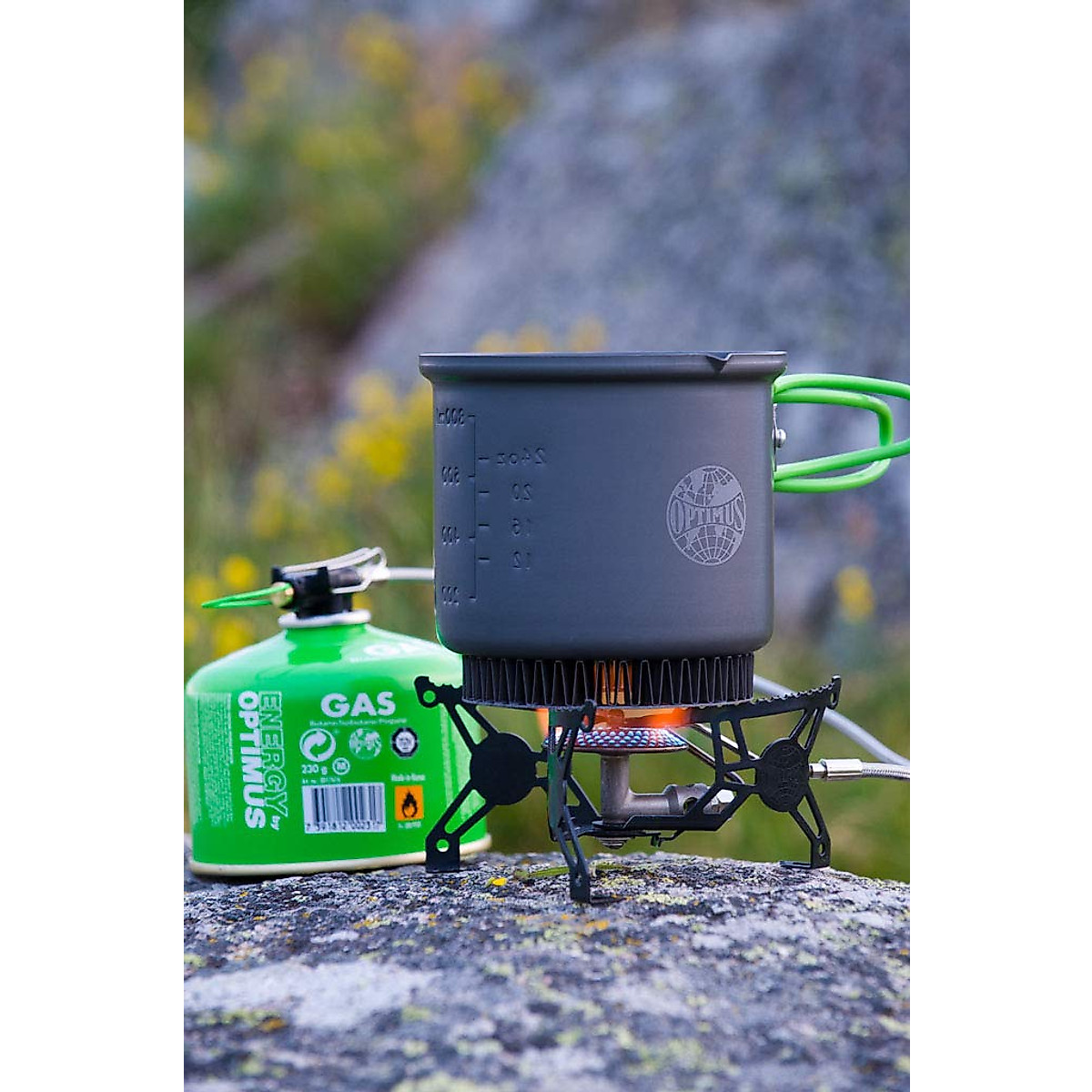 Optimus Vega 4 Season Dual Mode Camp Remote Canister Stove