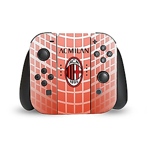 Head Case Designs Officially Licensed AC Milan Away 2020/21 Crest Kit Vinyl Sticker Gaming Skin Decal Cover Compatible with Nintendo Switch Joy-Con Controller