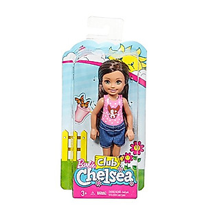 Barbie Butterfly-Themed Chelsea Doll with Cardboard Butterfly Net