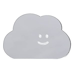 ONLYOU GRIPTOK Phone Grip Korean Grip Tok Simple Cloud Facial Expression Design Mirror Cute Phone Stand Drop Prevention Custom Pair Women's (1)
