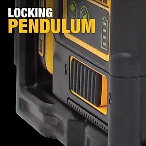 DEWALT 12V MAX Laser Level, Cross Line Laser, 2 x 360, Green (DW0811LG)