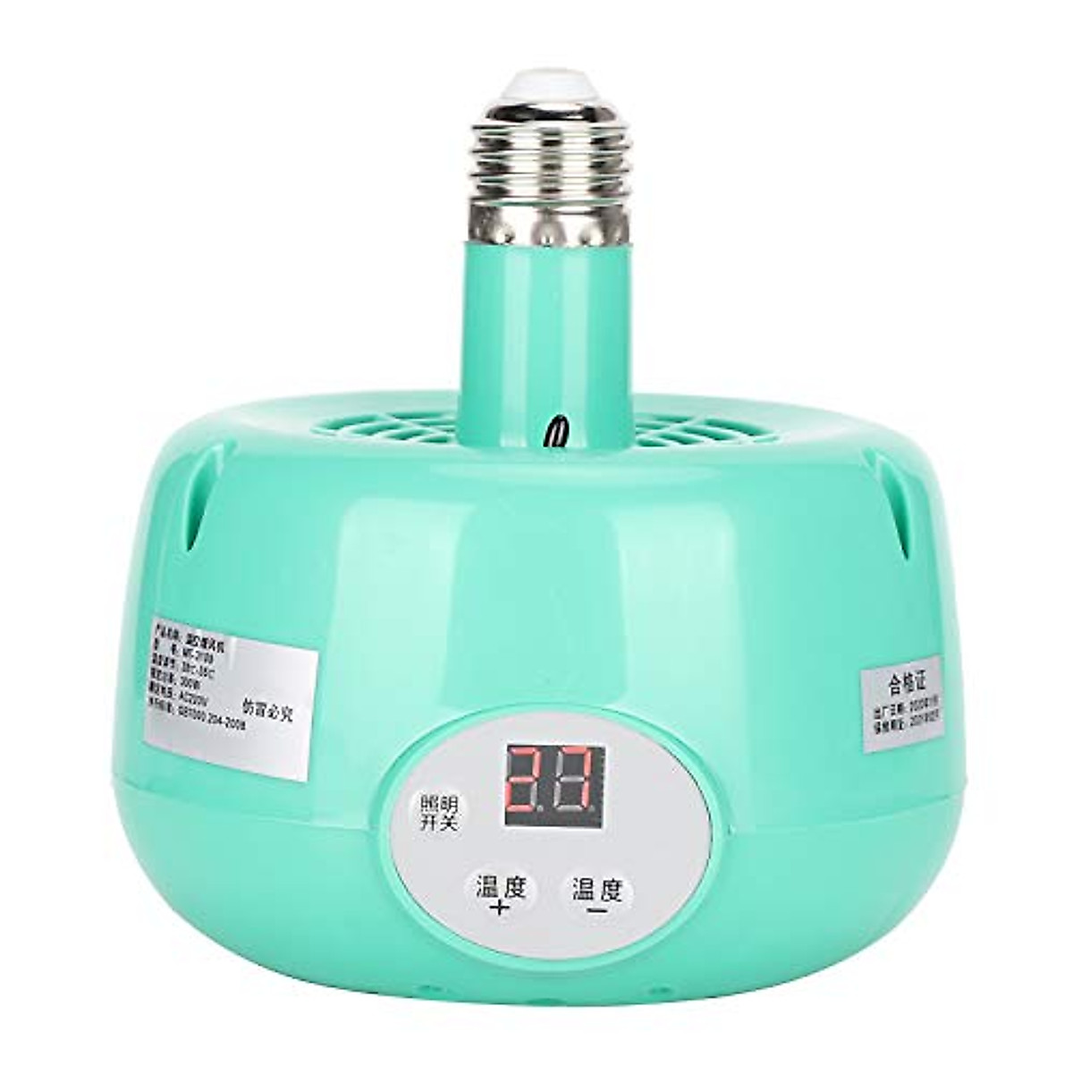 Poultry Heat Lamp, Pet Heat Lamp E27 Bulb Cultivation Heating Lamp Keep Warming Light for Brooder Piglets Heater Chicken Ducks Livestock Pet Coop 220V