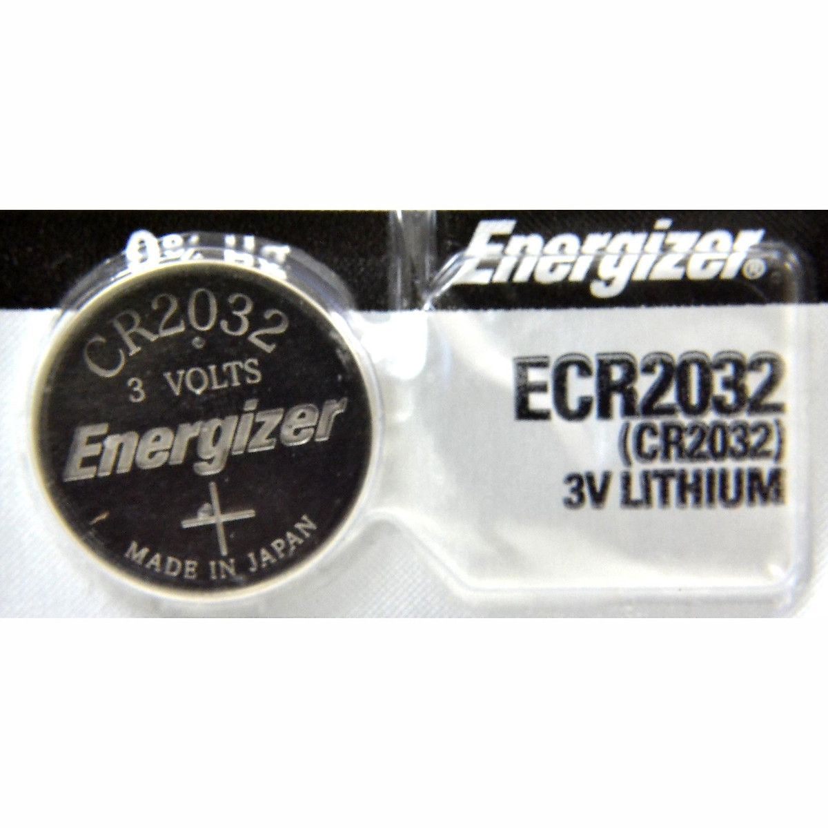 Energizer ECR2032 Lithium 3-Volt Coin Cell Battery