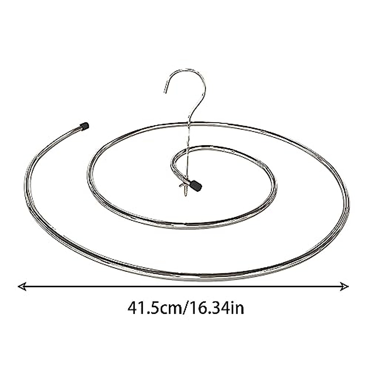 2Pack Spiral Shaped Drying Rack Laundry Hanger Spiral Bed Sheet Rack Rotating Clothes Spiral Drying Rack Hanger Laundry Stand Hanger for Bed Sheet Clothes Towel