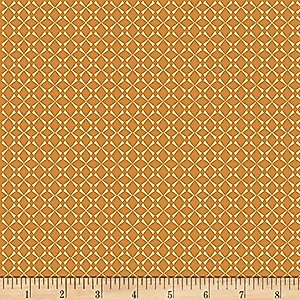 Art Gallery Fabrics Art Gallery Fusion Retrospective Boho Fabric, Orange