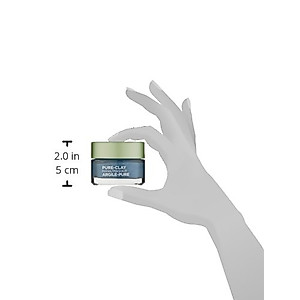 L’Oréal Paris Pure-Clay Mask Skincare Pure-Clay Face Mask with Seaweed for Redness and Imperfections to Clear & Comfort, 1.7 oz.