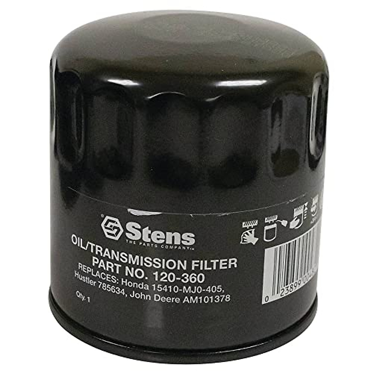 Stens 120-360 Oil Filter Compatible With/Replacement For Jacobsen CH11-CH25, CV11-CV22, M18-M20, MV16-MV20, K582 and SV730 with Kohler engines 557759, 888921 Lawn Mowers