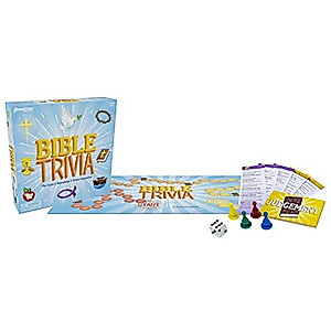 Bible Trivia by Pressman - The Game of Knowledge & Divine Inspiration, Multi Color