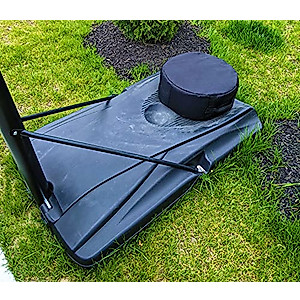 The Hoop Helper – Replace Unsightly Sand Bags, Bricks and Concrete Blocks on Your Portable Basketball Hoop!