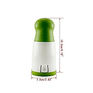 Herb Grinder, ELEOPTION Parsley chopper Herb Mill Grinder ,Spice Mill Parsley Shredder ,Creative Cooking Tools (Herb Grinder)