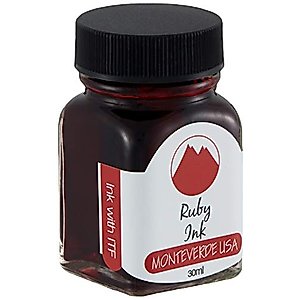 MONTEVERDE Bottle Ink, 30ml, Ruby (G309RU)