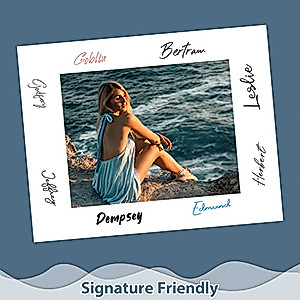 Golden State Art, Uncut 11x14 White Mats Matboards, Acid Free, for Photos, Frames, DIY Projects (10 Pack, 11x14 Inches)