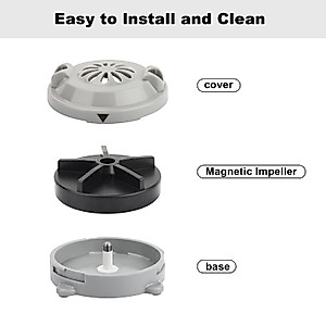 RO6G Pipeless Magnetic Jet Head Motor for Pedicure spa Chair Part Magnetic Head (4 pin) BF-004 Pedicure spa Tubs Includes Propeller and Cap