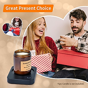 VOBAGA Coffee Mug Warmer, Electric Coffee Warmer for Desk with Auto Shut Off, 3 Temperature Setting Smart Cup Warmer for Heating Coffee, Beverage, Milk, Tea and Hot Chocolate (No Cup)