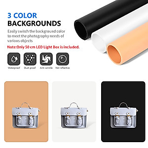 Neewer Professional Photo Light Box Adjustable Brightness Studio Photography Lighting Shooting Tent