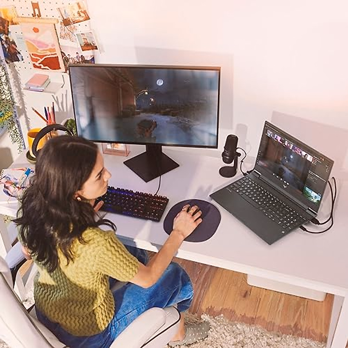 HP Pavilion 17.3-inch IPS FHD Laptop (2022 Model), Intel Core i5-1155G7 (Beats i7-1165G7), Intel Iris Xe Graphics, 64GB RAM, 1TB PCIe SSD, Backlit Keyboard, Long Battery Life, Webcam, Win11