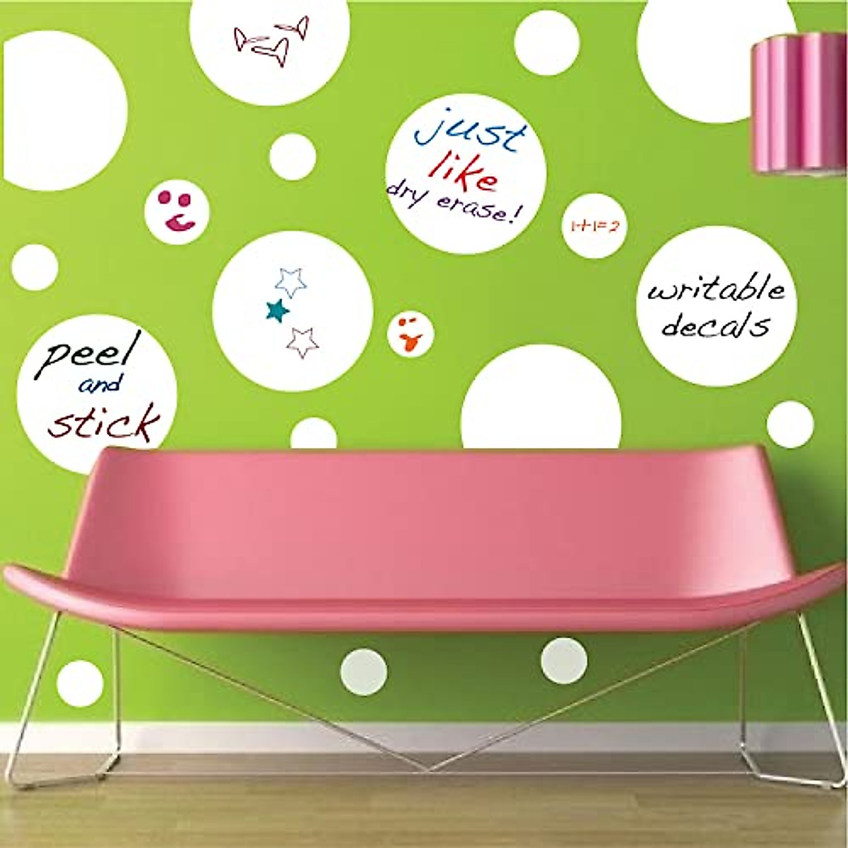30 x PCS Floor Dots 4 Inch Removable Multicolor Vinyl Stickers for Preschool and Kindergarten Elementary Teacher - Removable Line Marker for Classroom - Social Distancing