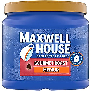 Maxwell House Gourmet Roast Medium Roast Ground Coffee (25.6 oz Canister)
