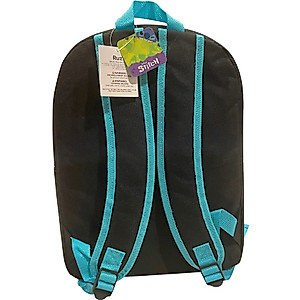 Ruz Stitch Unisex 15" Backpack (Black-Blue)