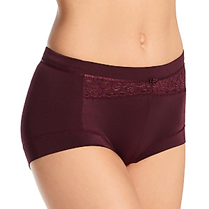 Maidenform Women's Dream Microfiber Boyshort Panty, 40774, Night fire Red, 8