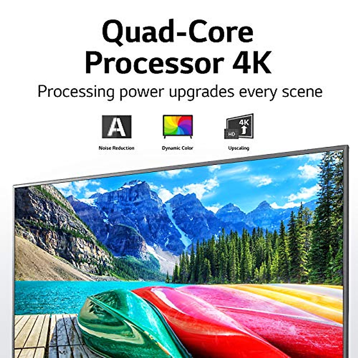 LG 43UN7000PUB "Works with" Alexa UHD 70 Series 43" 4K Smart TV (2020)