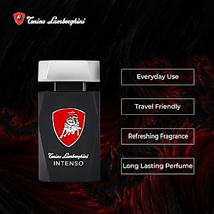 TORINO LAMBORGHINI Eau De Toilette Spray, Intense, 4.2 Fluid Ounce