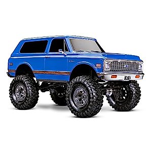 Traxxas 92086-4 - TRX-4 1972 Chevy K5 Blazer High Trail 1/10 4WD Crawler, Blue