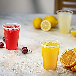 [500 Pack - 9 oz.] Clear Disposable Plastic Cups - Cold Party Drinking Cups