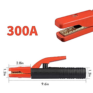 Tig Welder Machine+300A Welding Electrode Holder Clamp(Bundled goods)