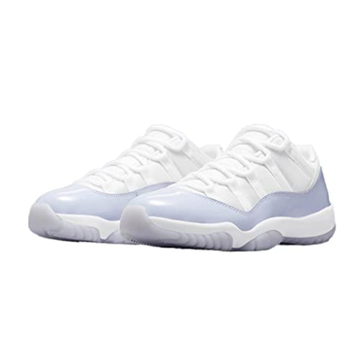 Jordan Women's 11 Retro Low Pure Violet White/Pure Violet-White (AH7860 101) - 8.5