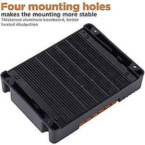 CMG 20A 12V 24V Solar Charge Controller Auto Switch LCD Solar Panel Battery Regulator Charge Controller Overload Protection Temperature Compensation