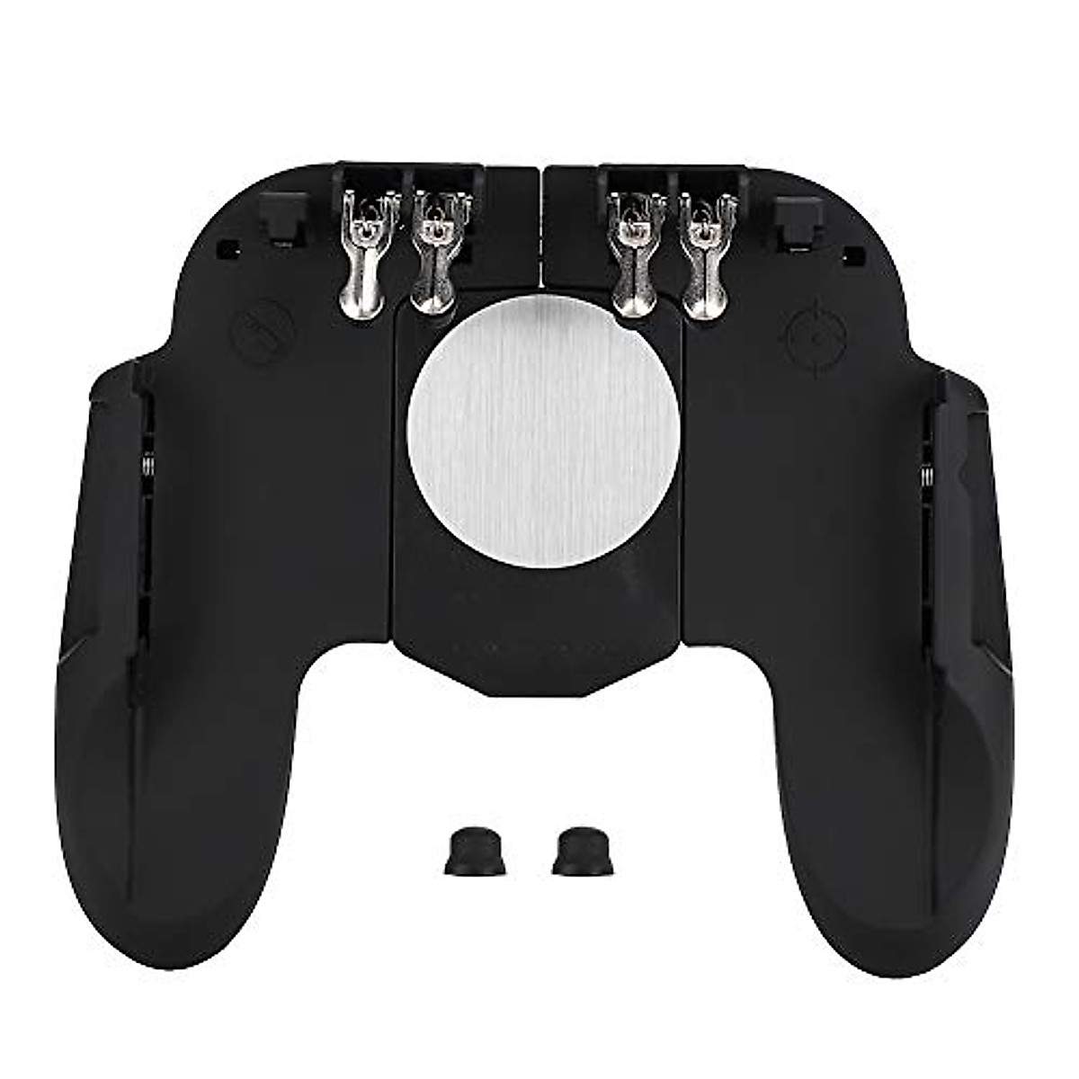DAUERHAFT Heat Dissipation Gamepad, Push Trigger Design Mechanical Keystroke Feel Game Auxiliary Key for Phones Under 6.5inch for Mobile Phone
