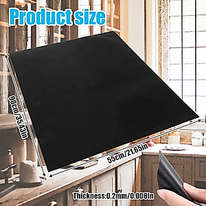 Stove cover,reusable stove top protector for gas range cut-out tool customizable for Samsung & other brands with 12 non-slip strips stove guard, easy to clean Thickened stove lining 35.43in*21.65in