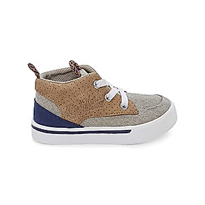 OshKosh B'Gosh Boy's Chase High-Top Sneaker, Multi, 10 Toddler