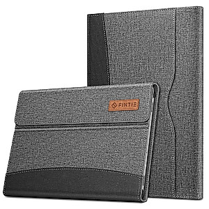 Fintie Case for Samsung Galaxy Tab S6 10.5" 2019 (Model SM-T860/T865/T867), [Supports S Pen Wireless Charging] Multiple Angle Portfolio Business Cover with Pocket Auto Sleep/Wake, Gray
