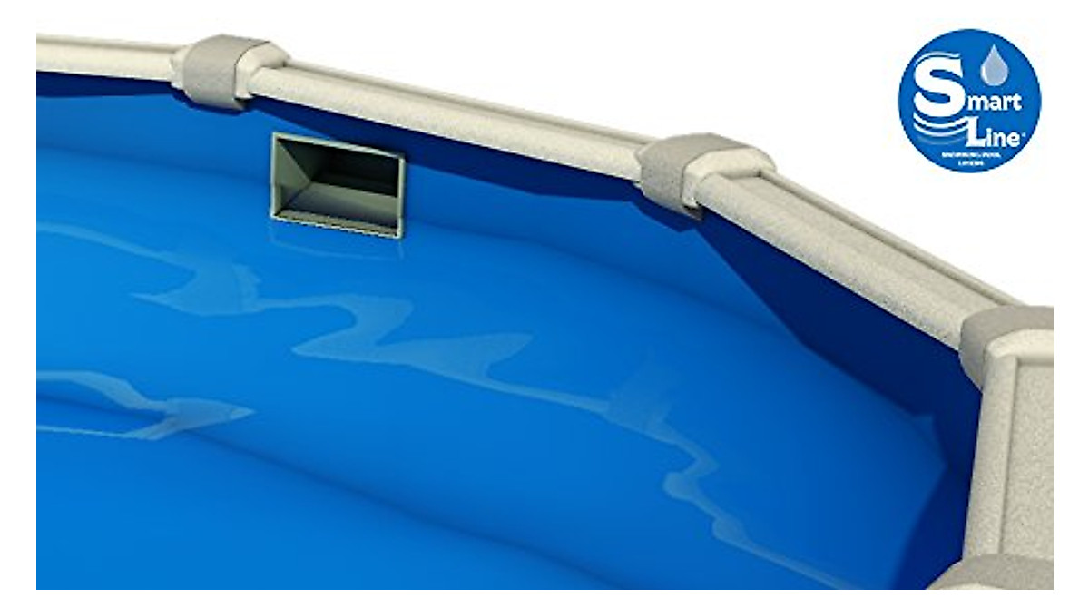 Smartline 18-Foot Pool Liner - Durable Virgin Vinyl & Easy Install