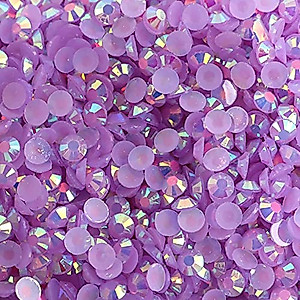 Bulk Jelly AB Resin Rhinestones Non Hotfix Rhinestone Craft Supplies Crystal for Bottles Mugs Tumbler Embellishments