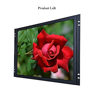iChawk 17" inch Display 1280x1024 4:3 RCA BNC HDMI-in VGA Metal Shell Embedded Open Frame Wall-Mounted Built-in Speaker Remote Control PC Monitor LCD Screen USB Port U-Disk Video Player, K170MN-59