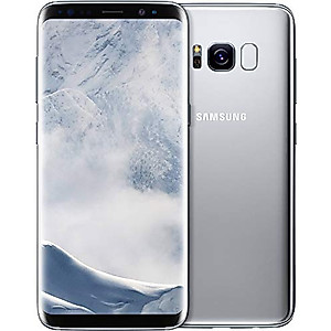 Samsung Galaxy S8 G950U 64GB Unlocked GSM U.S. Version Phone - w/ 12MP Camera - Arctic Silver