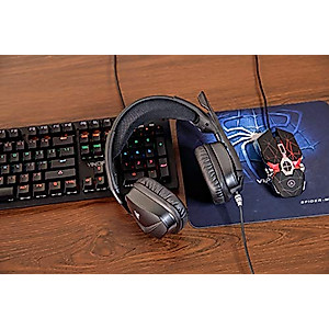 WC Upgraded Replacement Earpads for Corsair Void & Corsair Void Pro Wired & Wireless Gaming Headsets Made by Wicked Cushions | Improved Durability, Thickness, and Sound Isolation | (Black)